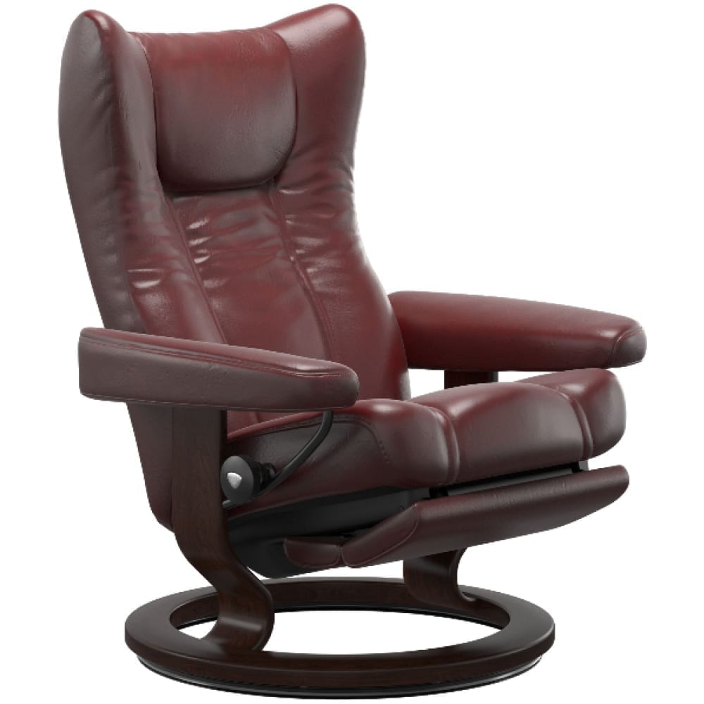 Stressless Wing Power Recliner - 2 Danes